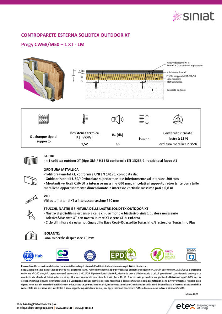 Documentazione - Siniat