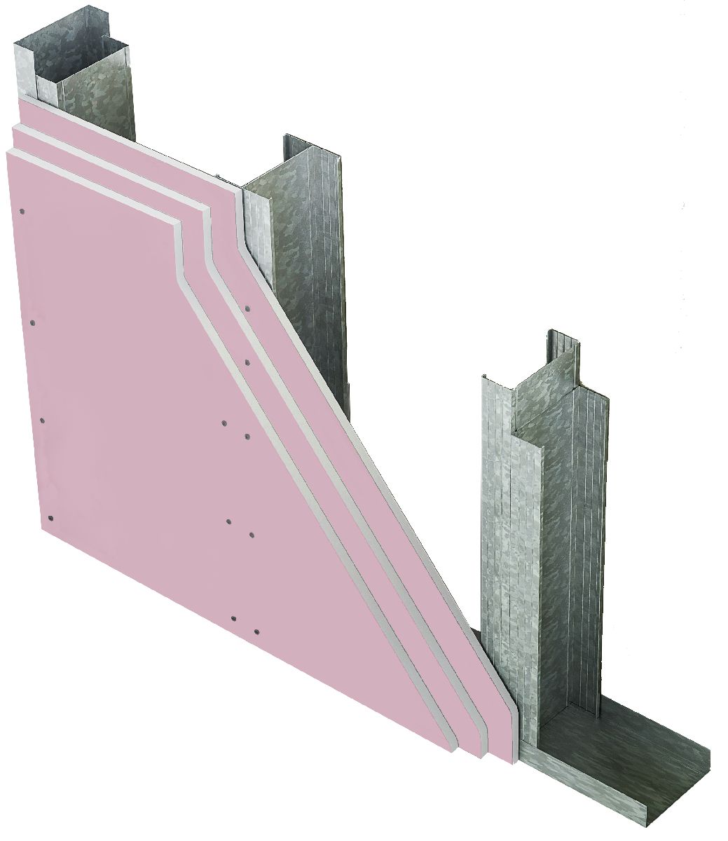 Pregy CW145/M100 - 3 PF15 - EI 120 - Siniat