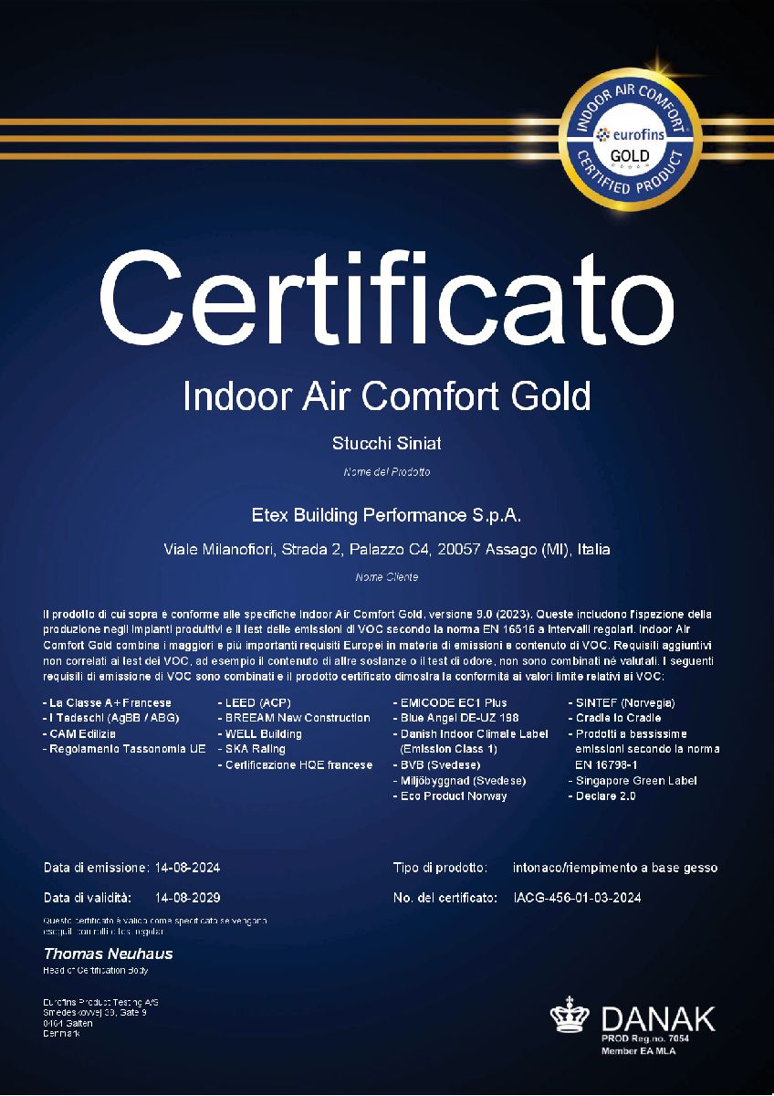 Documentazione - Siniat